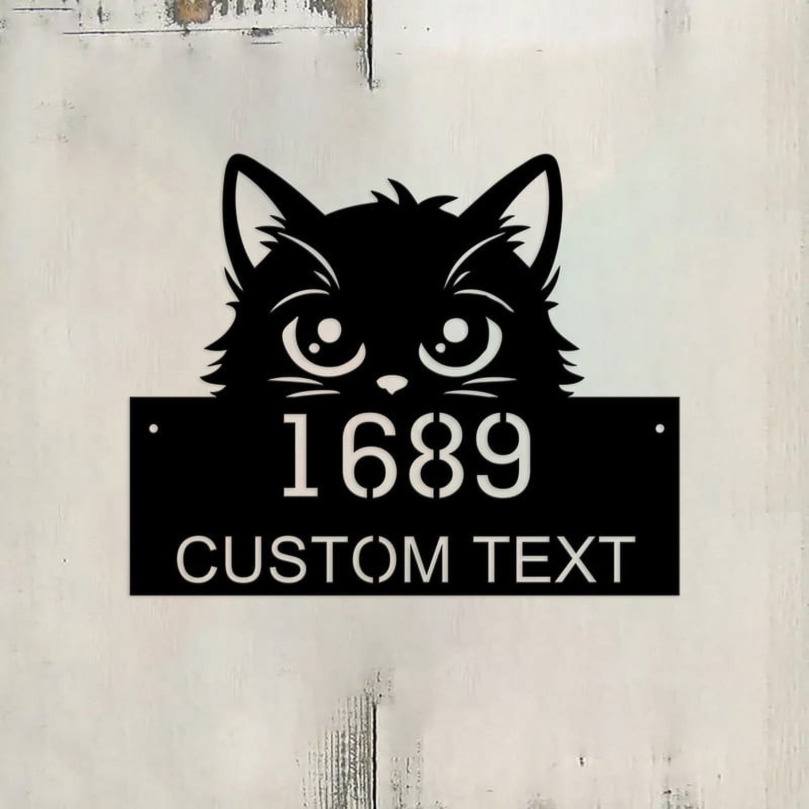 Personalised Customized House Name Number Sign Plaque Laser Cutting ...