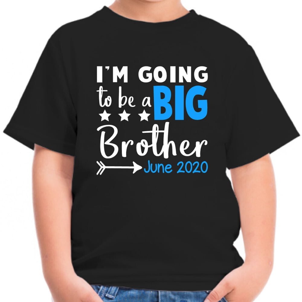Personalised I'm Going to be a Big Brother T-Shirt Boys Annoucement ...