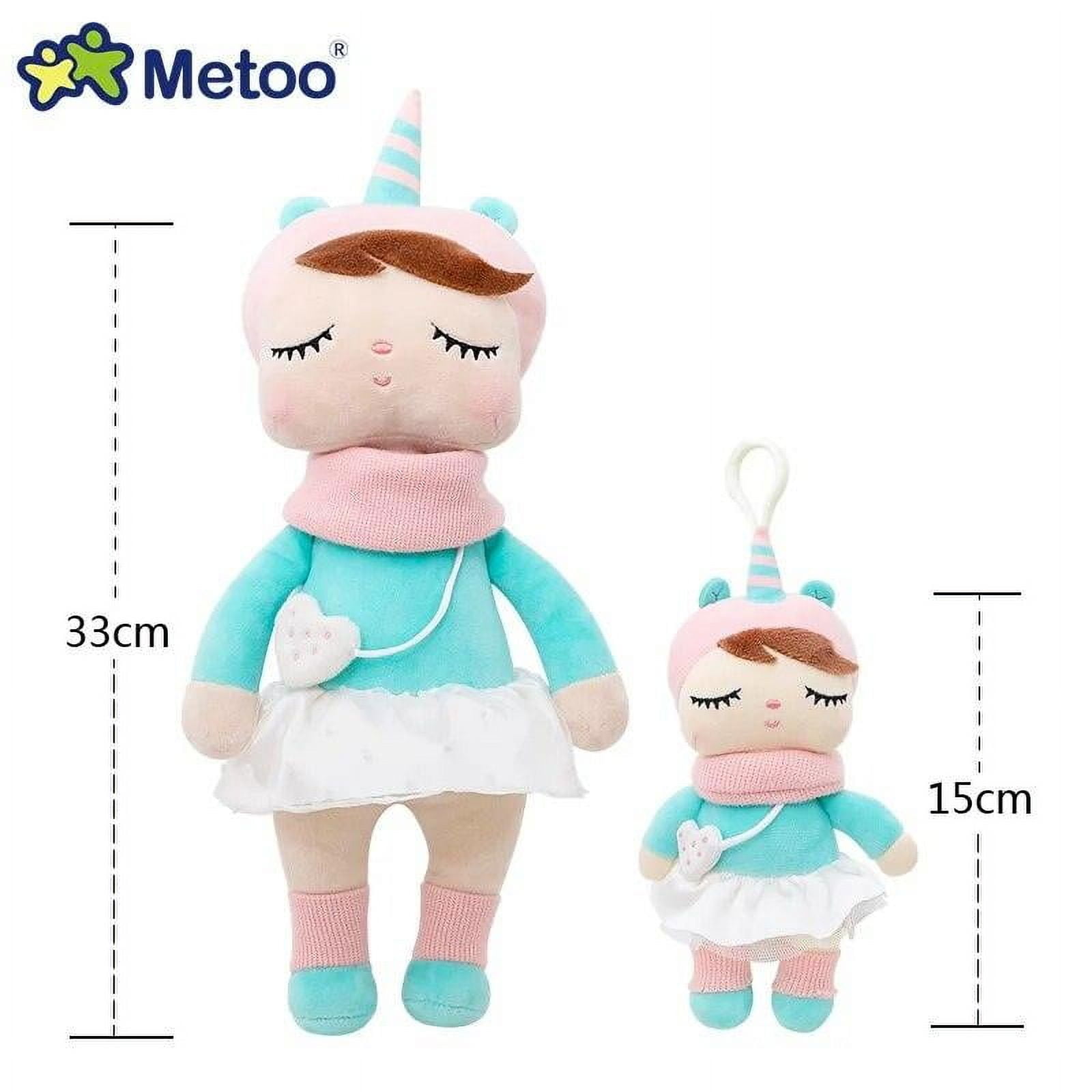 Personalised with name New Soft Cartoon Metoo Angela Doll Cat Unicorn ...