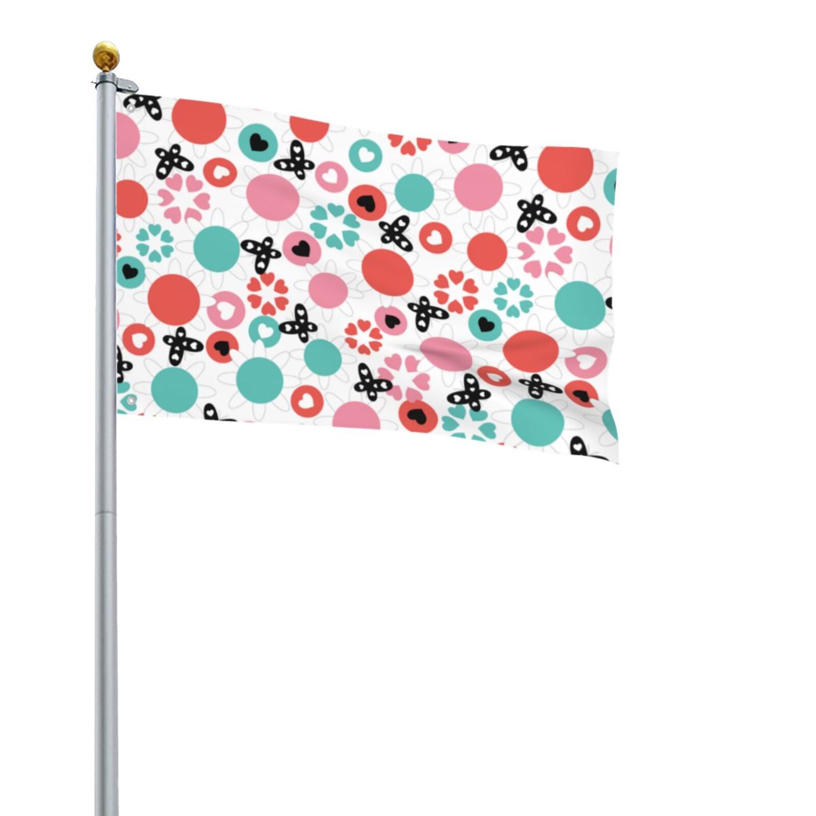 Personality Square Decorated Flag 35.4in×23.6in Suitable For School ...