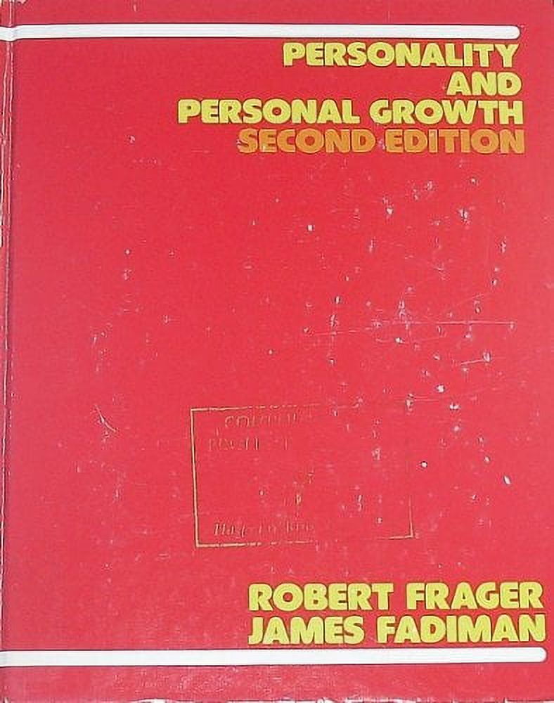 Pre-Owned Personality and Personal Growth Hardcover Robert Frager ...