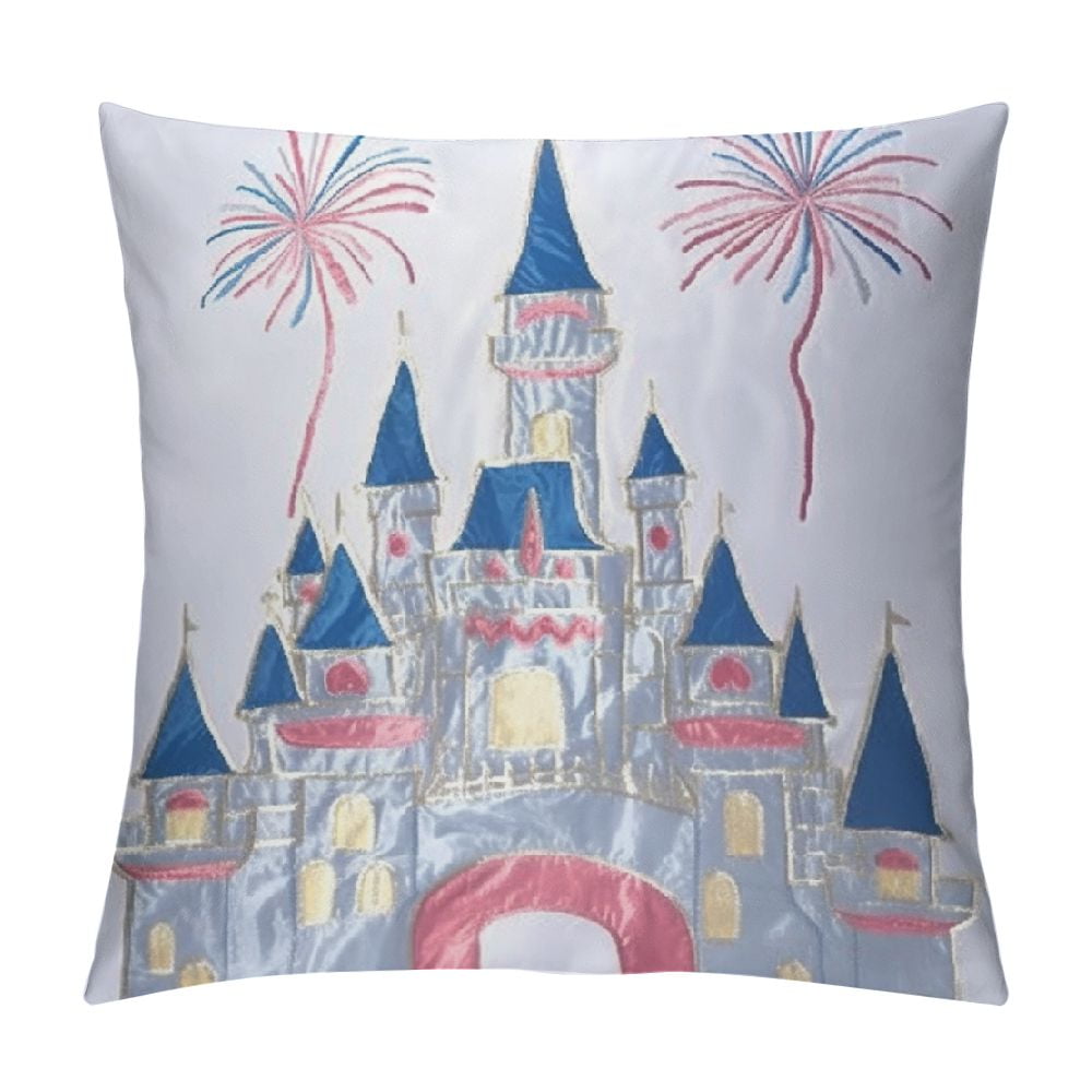 Personalizable Fairy Tale Theme Princess Decorative Pillow Throw Cover ...