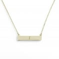 Personalization Mall Initials Nameplate Necklace, Gold - Walmart.com