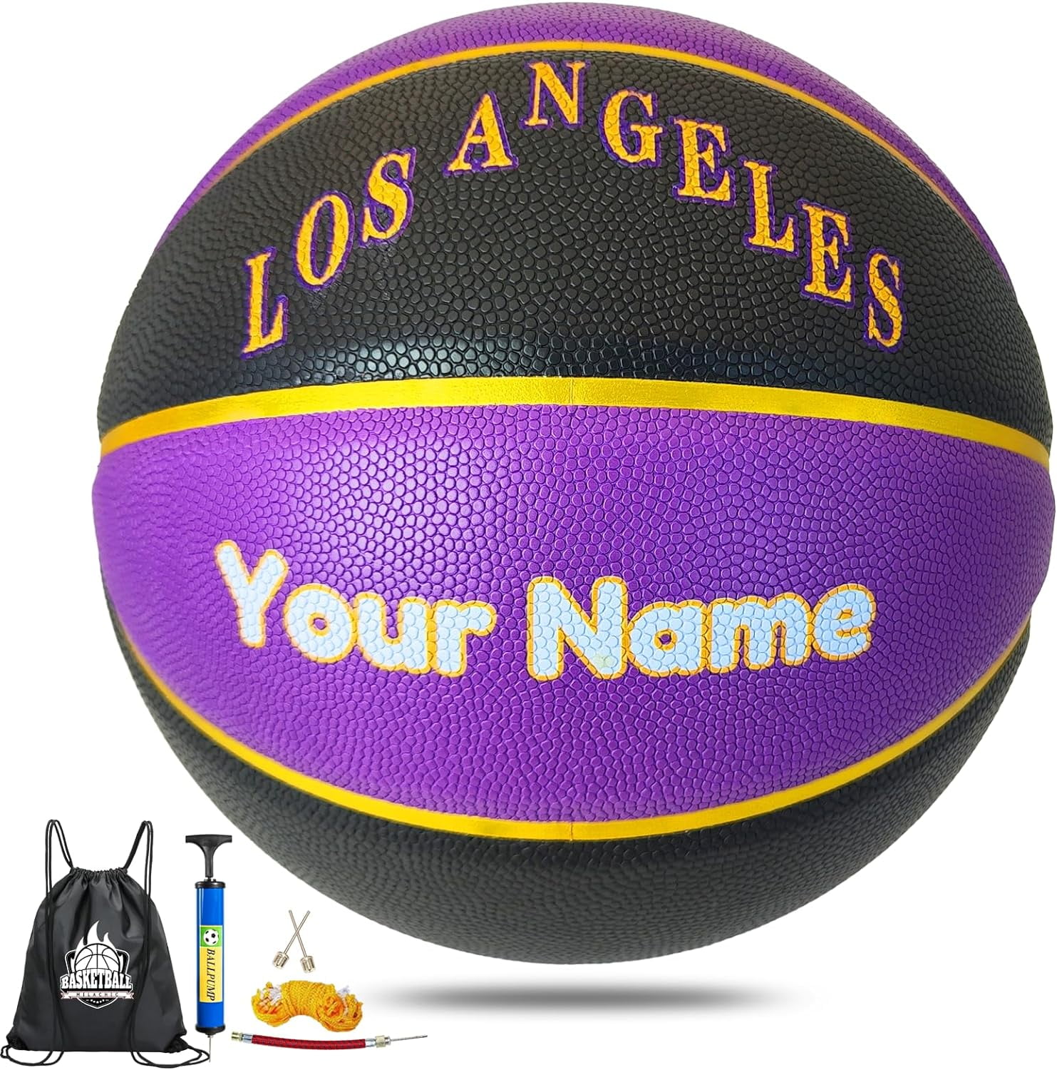 Personalize Customized Basketballs, Customize Name, Logo, Text, Photos ...