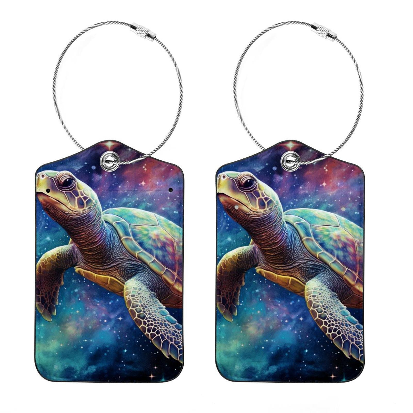 Personalize Your Travel Gear, Set of 2 Luggage Tags with Privacy Flap ...