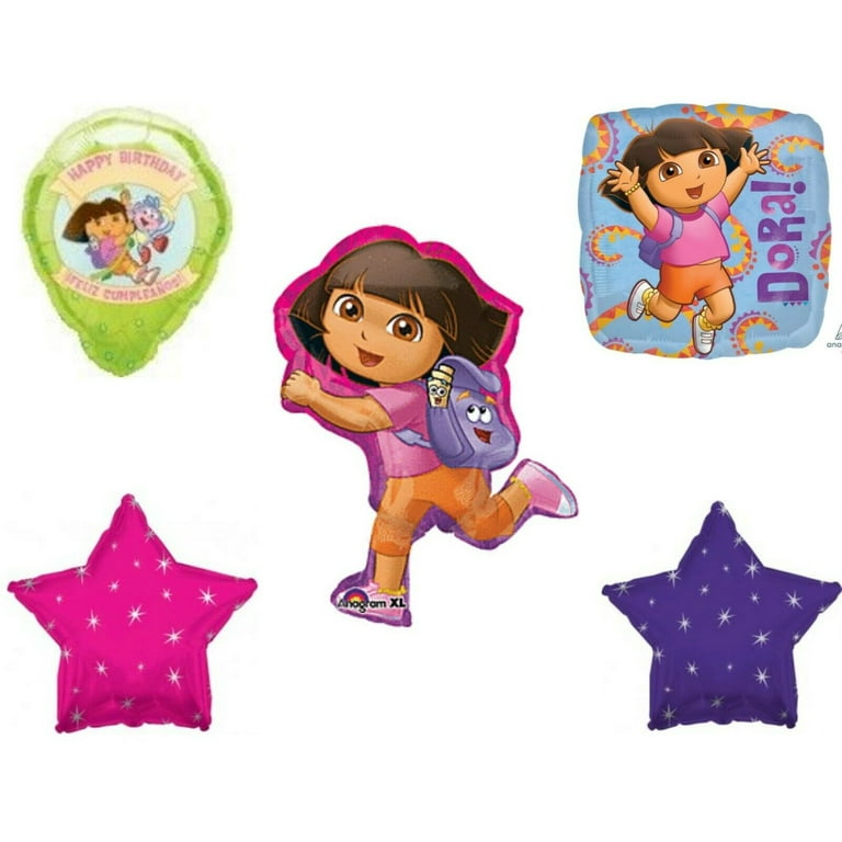 Dora The Explorer Decorations Dora The Explorer Balloons Bouquet Kit