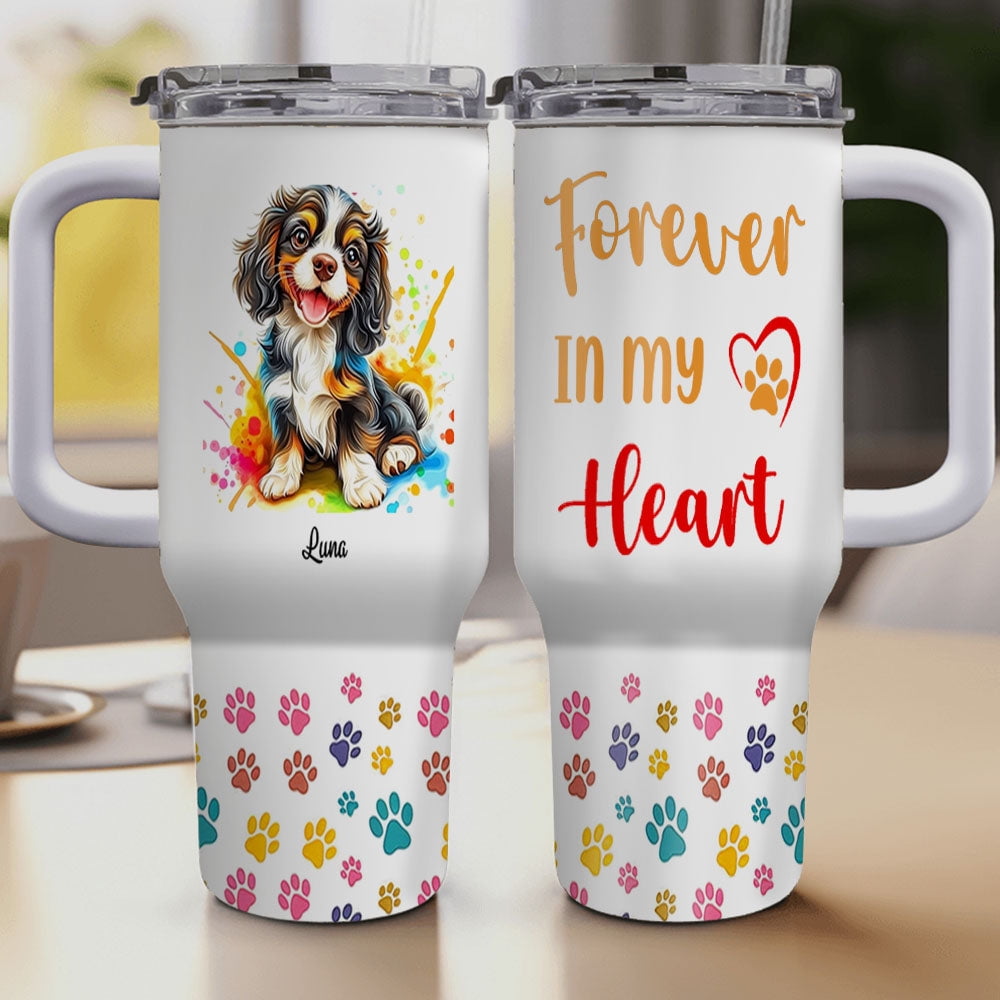 Personalized 40 Oz Tumbler, Gifts for Dog Dad, Dog Mom, Birthday ...
