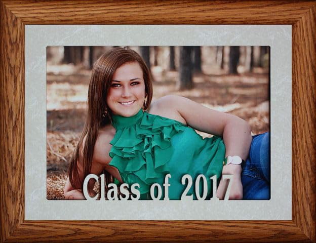 Personalized 5x7 Graduation Photo Frame – Class of 2025 Custom Frame ...