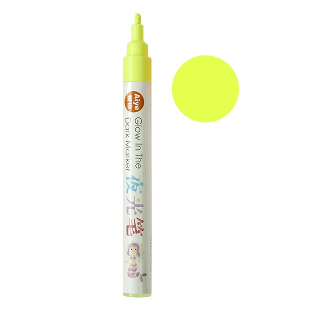Personalized 8 Colors Luminous Pen Glowing in The Dark Hand Painting ...