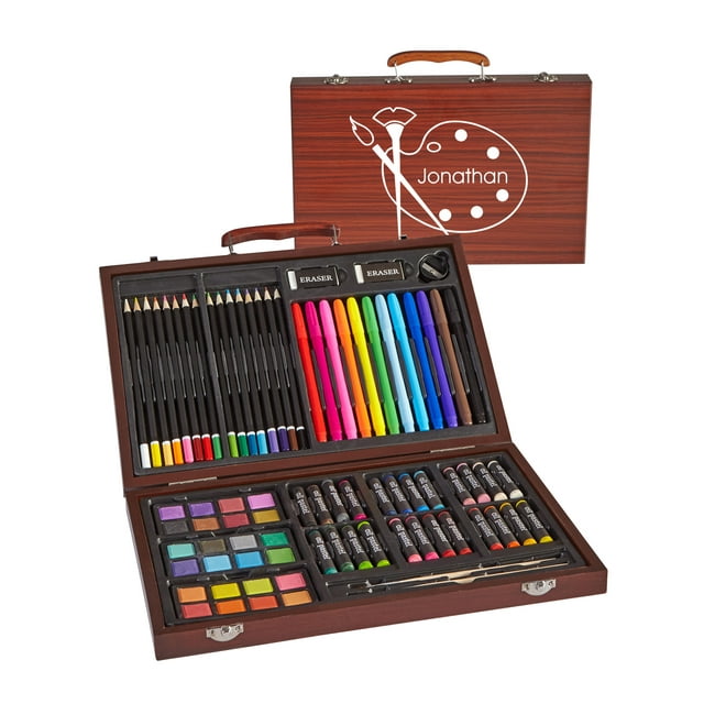 Personalized 80-Piece Art Set - Palette - Walmart.com