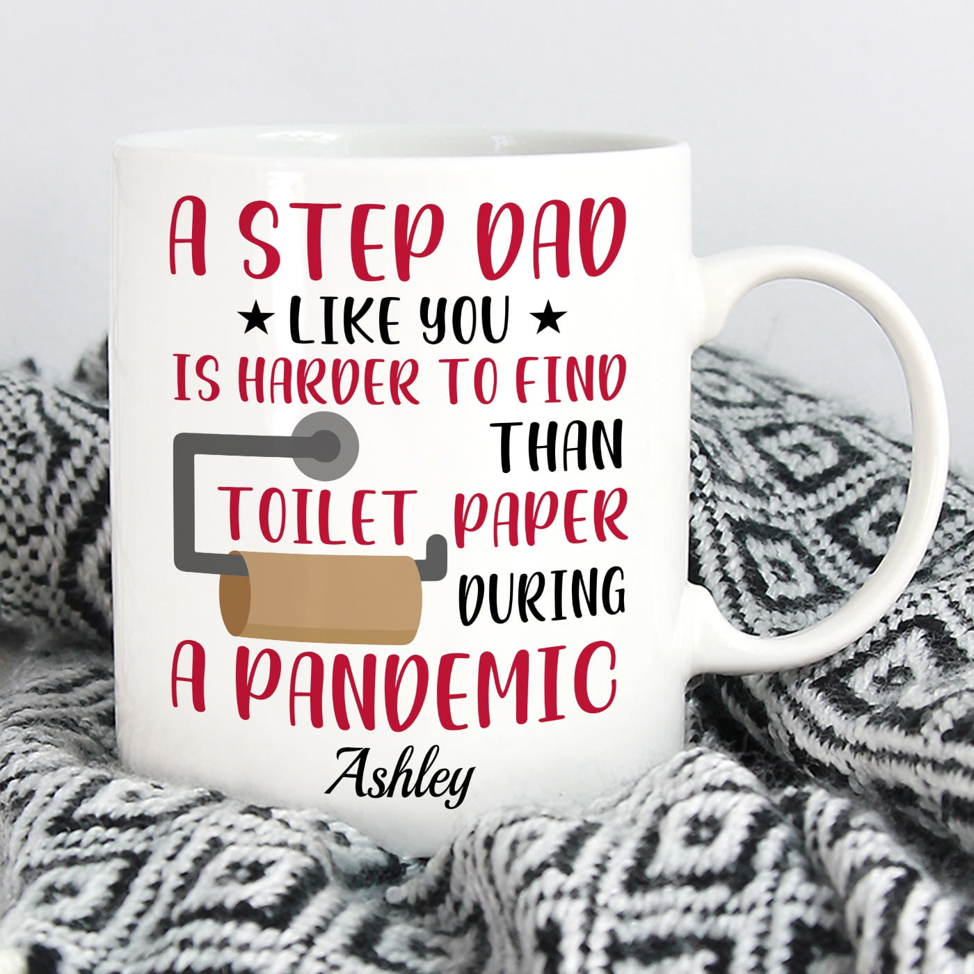 Personalized A Step Dad Like You Is Harder To Find Mug - Funny Custom ...