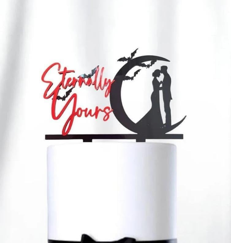 Personalized Acrylic Cake Topper, For Engagements, Birthday, Party ...