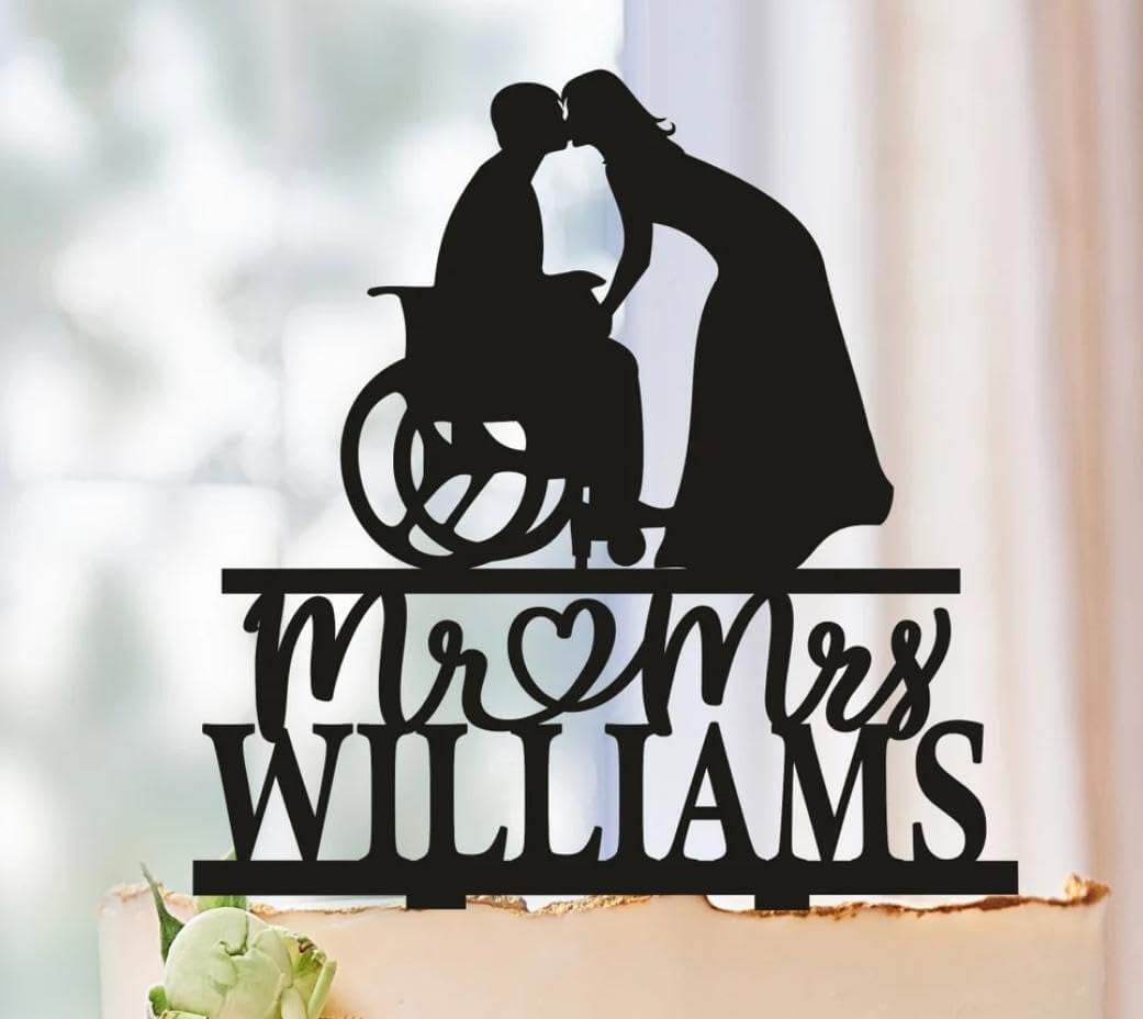 Personalized Acrylic Cake Topper, For Engagements, Birthday, Party ...