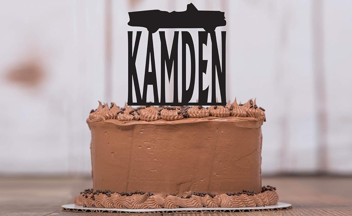 Personalized Acrylic Cake Toppers, Convertible Car Cake Topper with ...