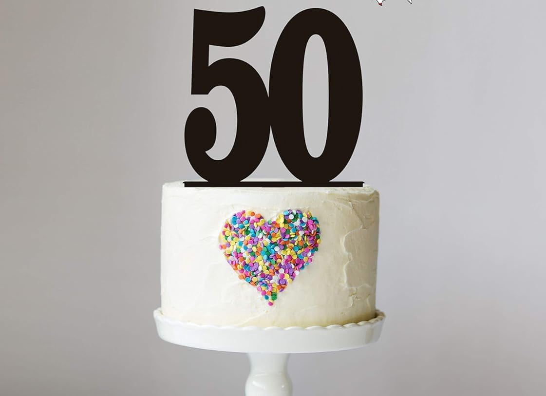 Personalized Acrylic Cake Toppers, Number Cake Topper with Keepsake ...
