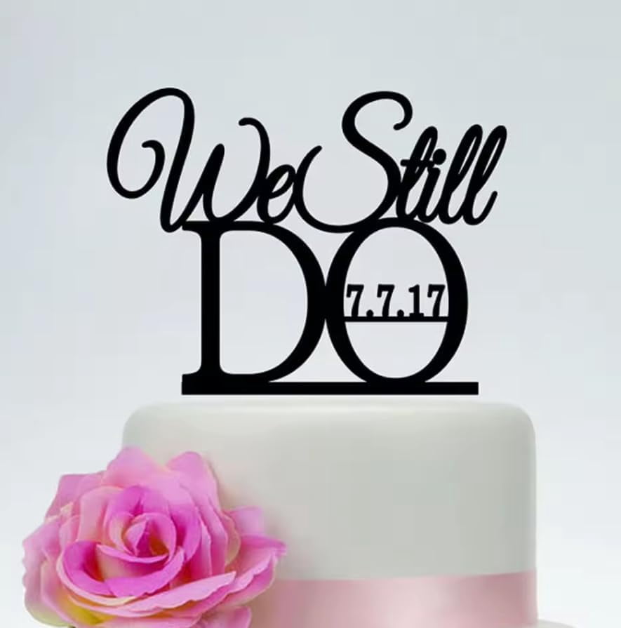 Personalized Acrylic CakeToppers,For Engagements, Birthday, Party ...