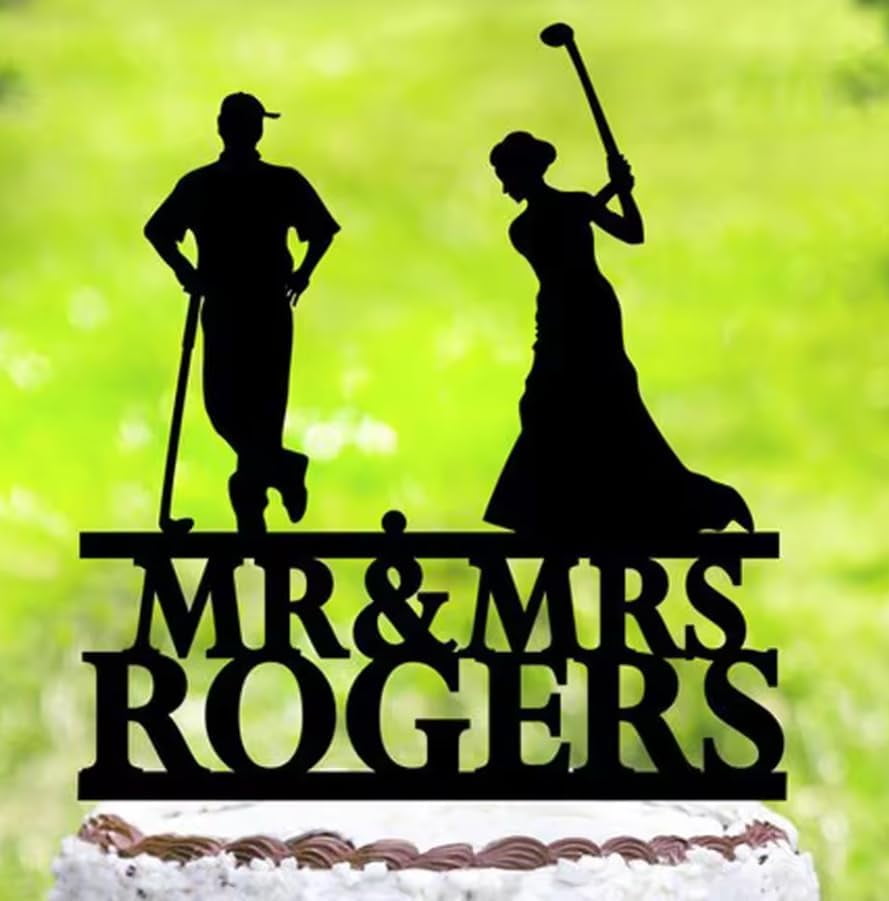 Personalized Acrylic CakeToppers,For Engagements, Birthday, Party ...