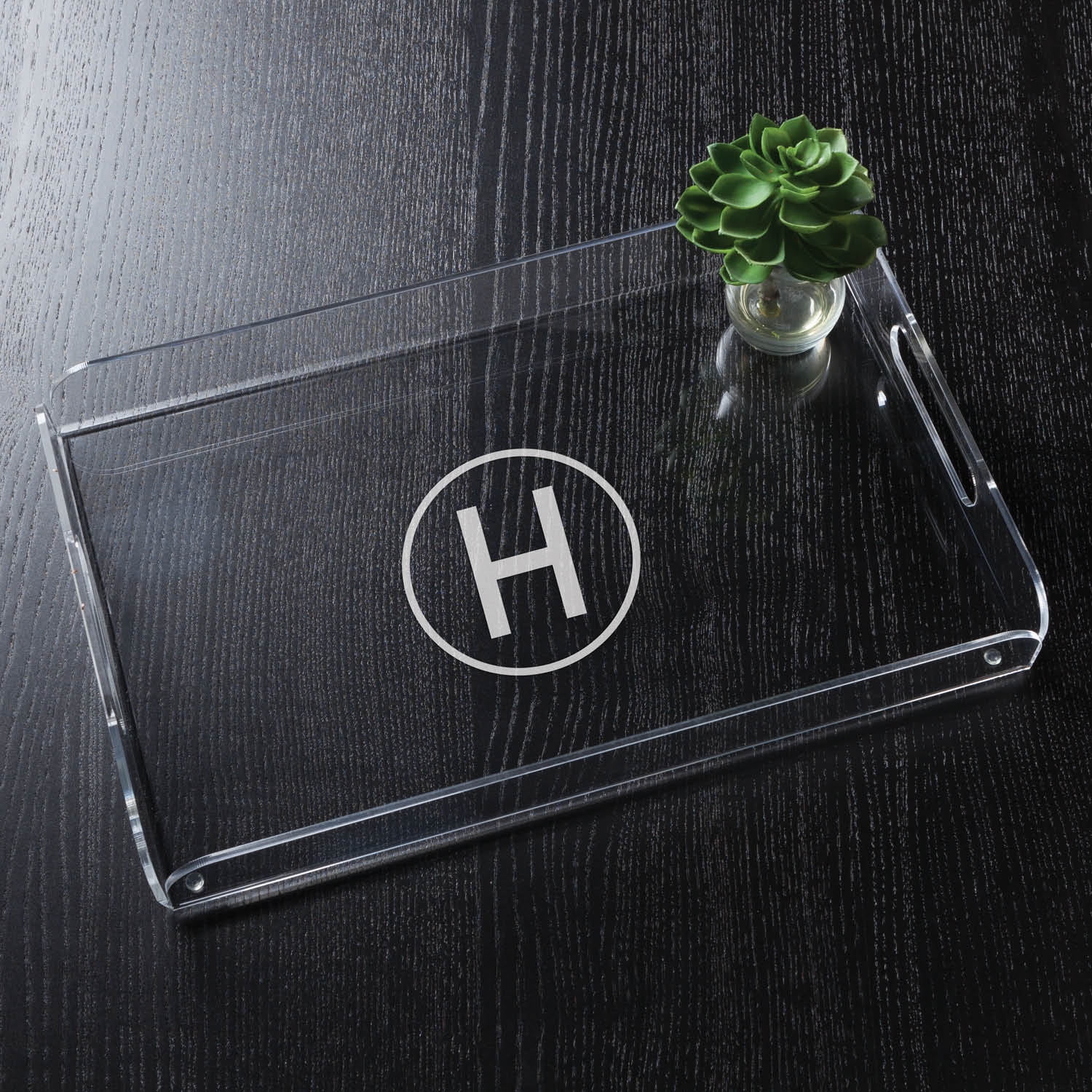 Personalized Acrylic Tray - Acrylic Tray - 16.5 x 2 x 10.5 - Walmart.com