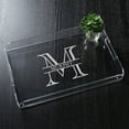 Personalized Acrylic Tray - Family Initial and Name - Walmart.com