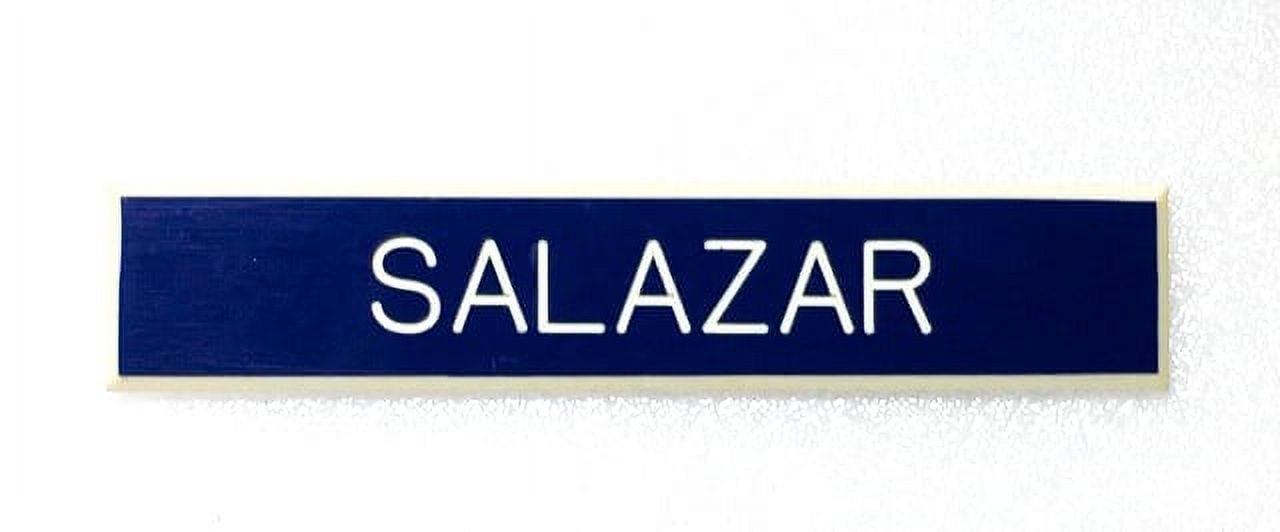 Uniform Name Plate