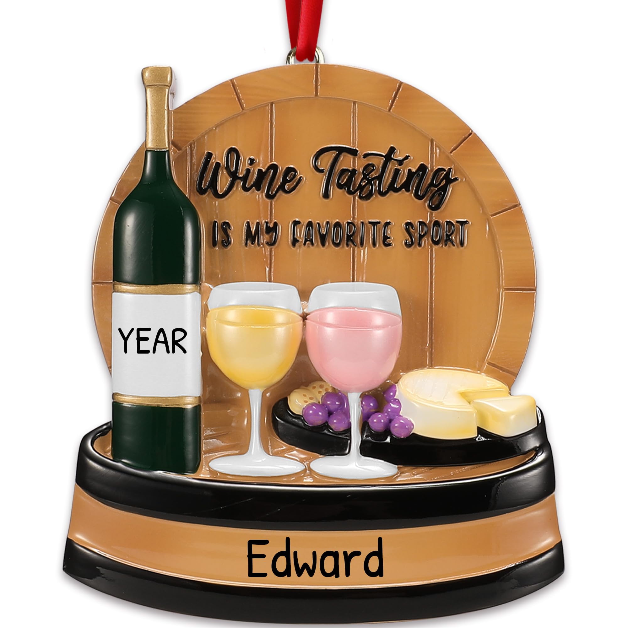 Personalized Alcohol Ornaments 2024 - Wine Ornaments Drinkable ...