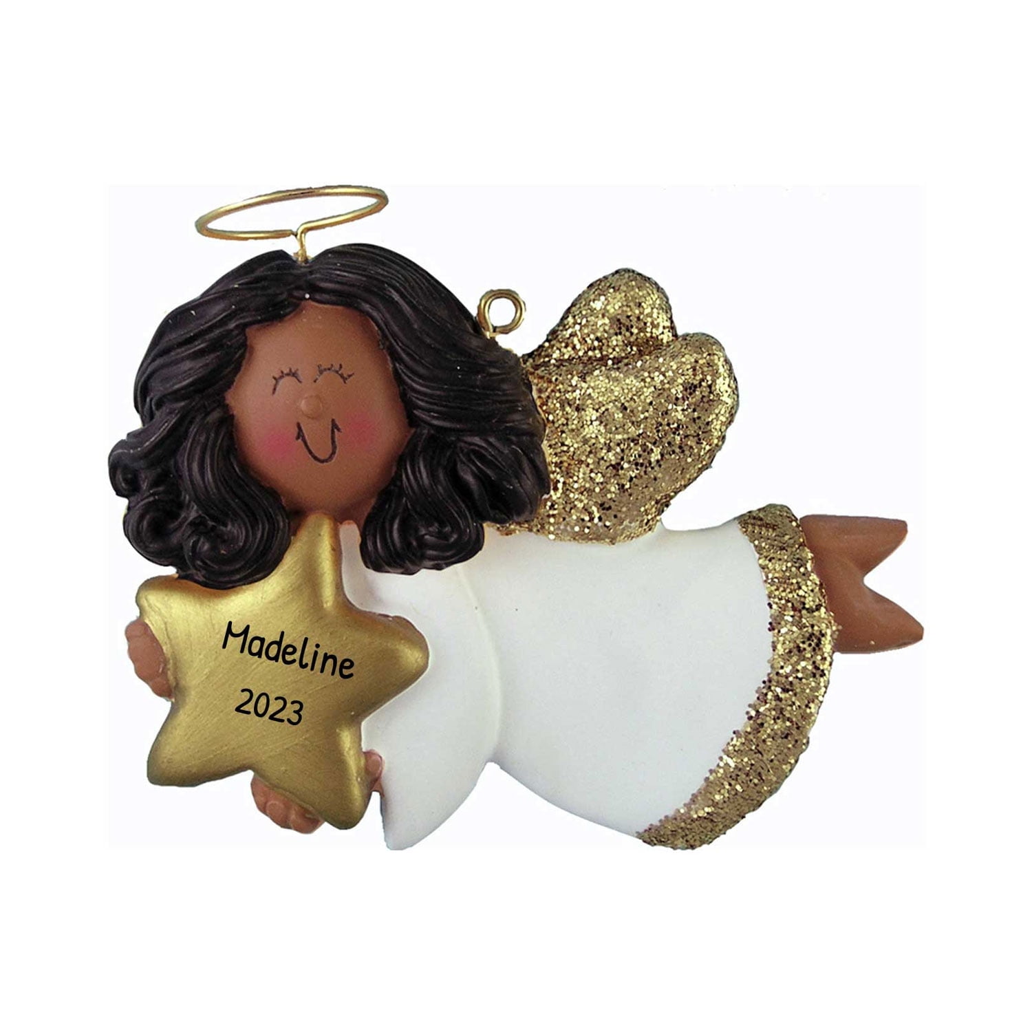 Personalized Angel Christmas Ornament - Angel Ornaments for Christmas ...