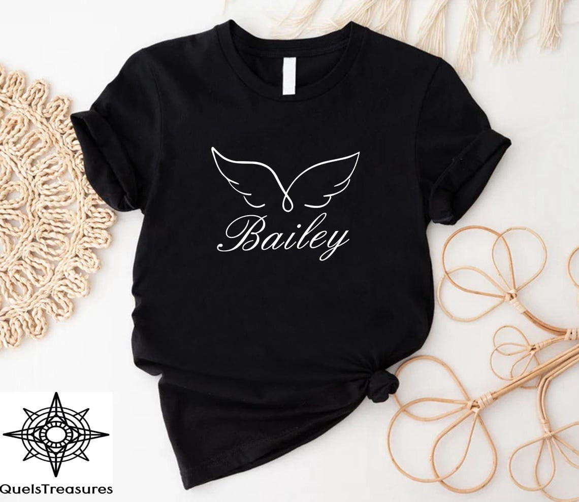 Personalized Angel T-Shirt, Custom Infant Loss Angel Shirt With Name ...