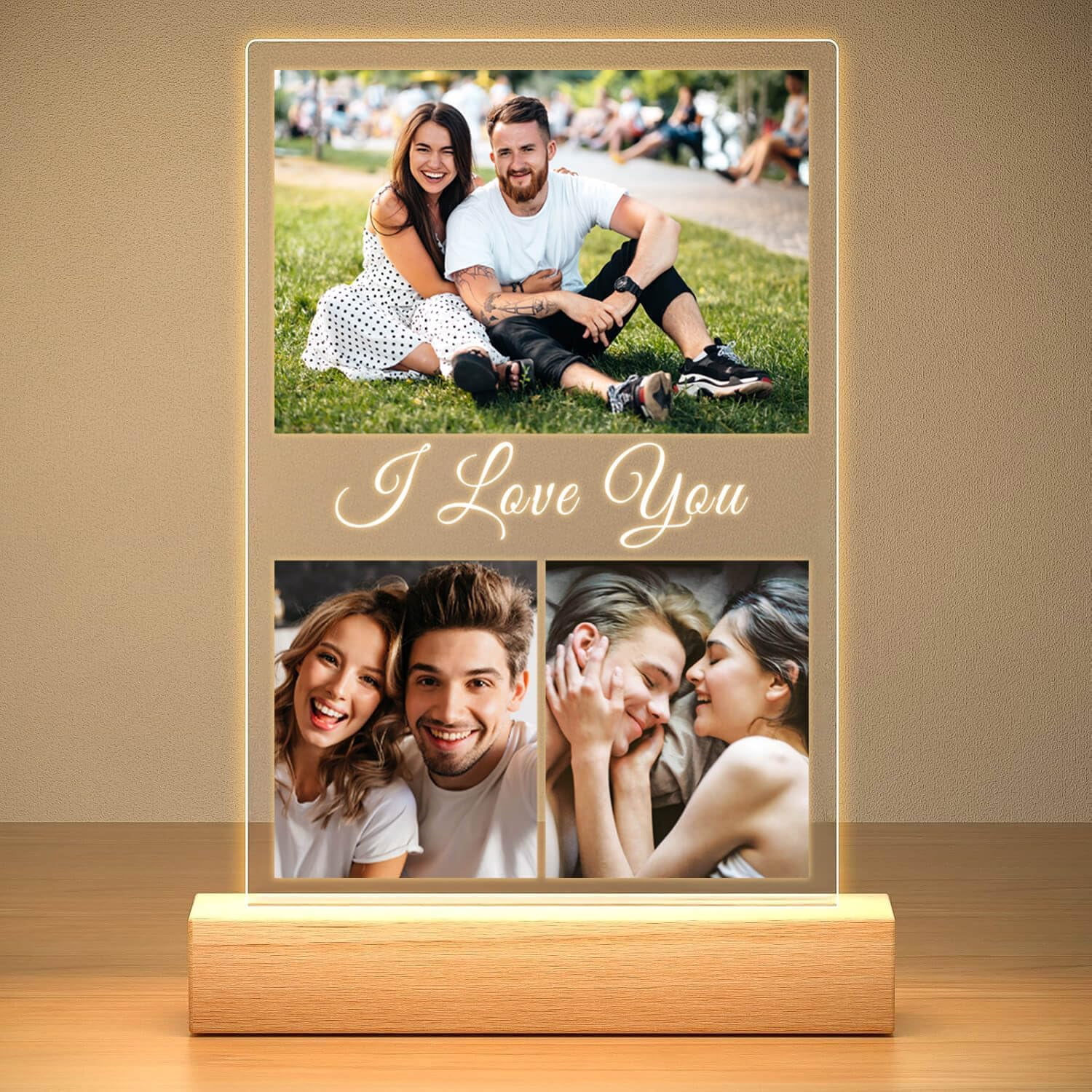 Personalized Anniversary Couple Gifts for Women & Men, Custom Picture ...