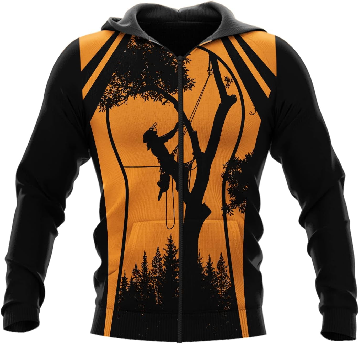 Personalized Arborist T-Shirt 3D, Woodworker Shirt, Mens Tree Climber ...