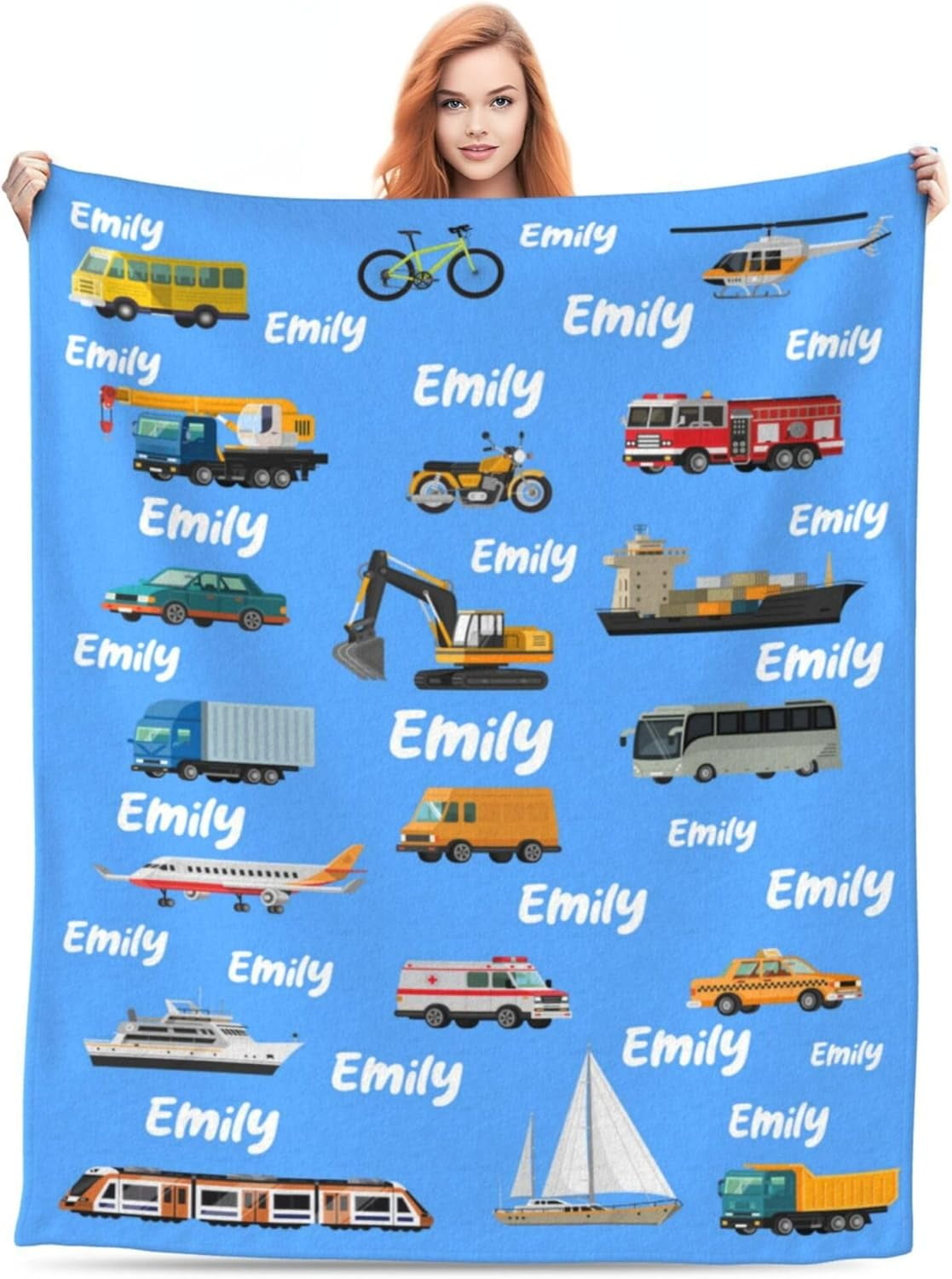 Personalized Baby Blankets with Names, Blankets with Name for Kids,ized ...