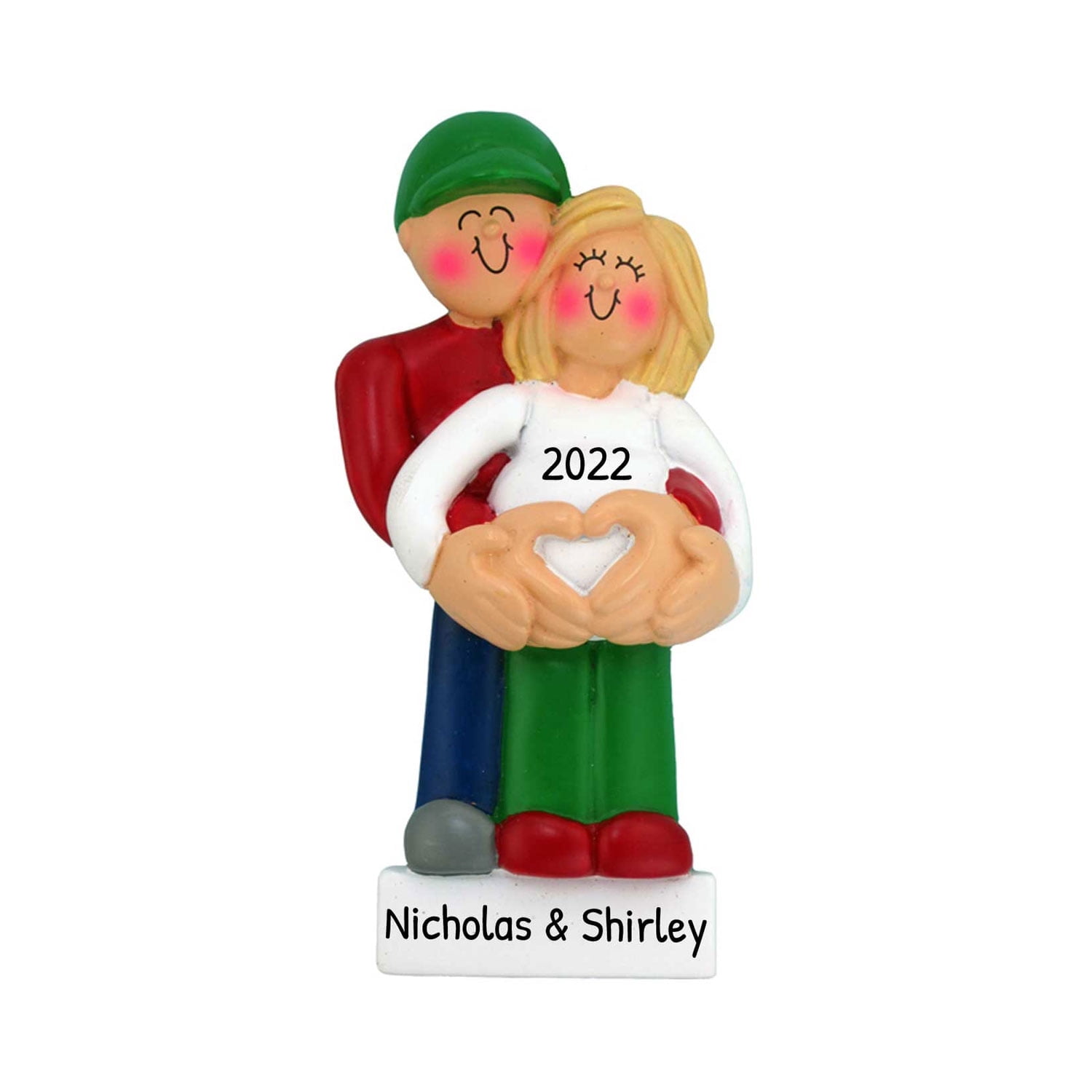 2024 Personalized Baby Expecting Ornament - Pregnancy Announcement Gift ...