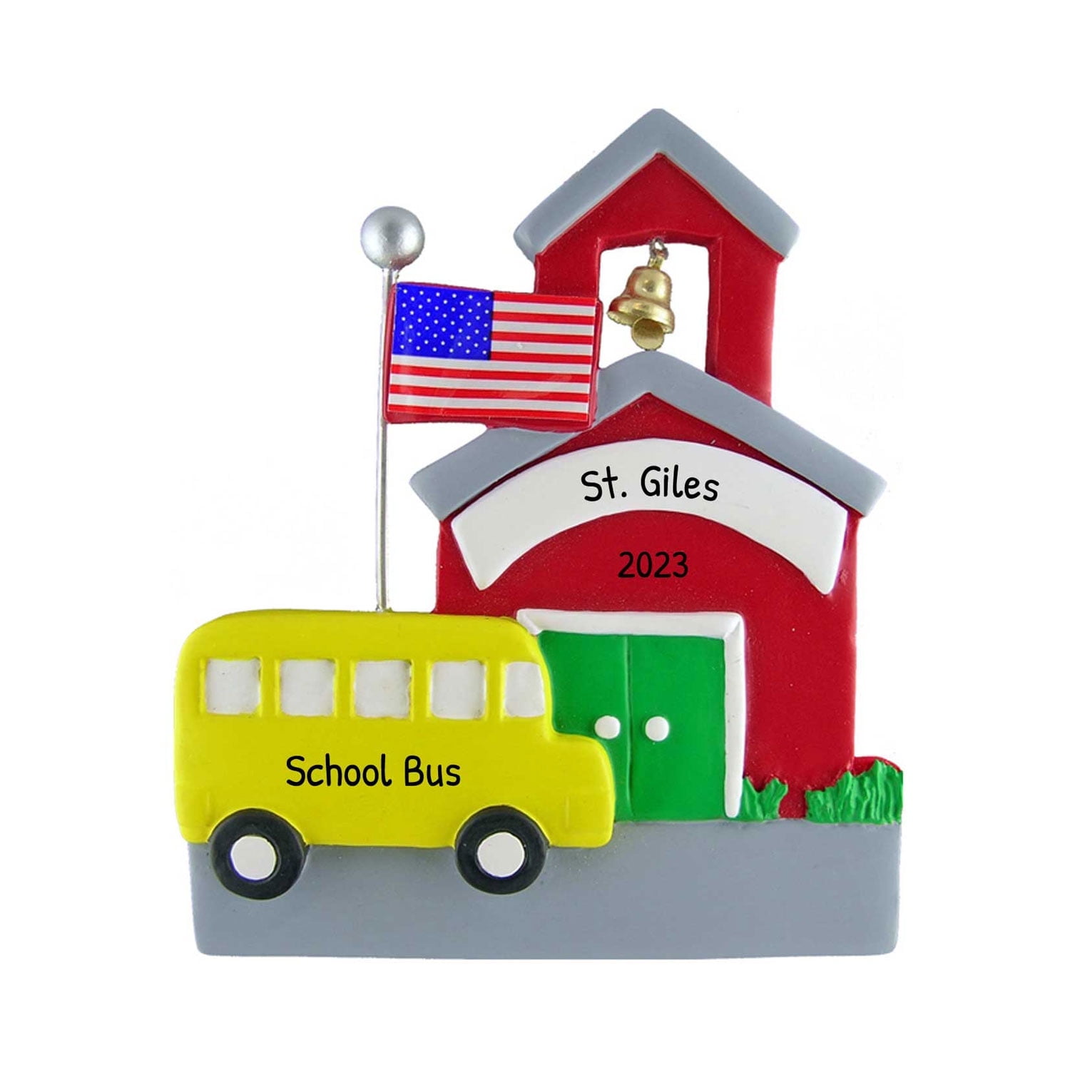 Personalized Back to School Ornaments 2024 - First Day of School Gift ...