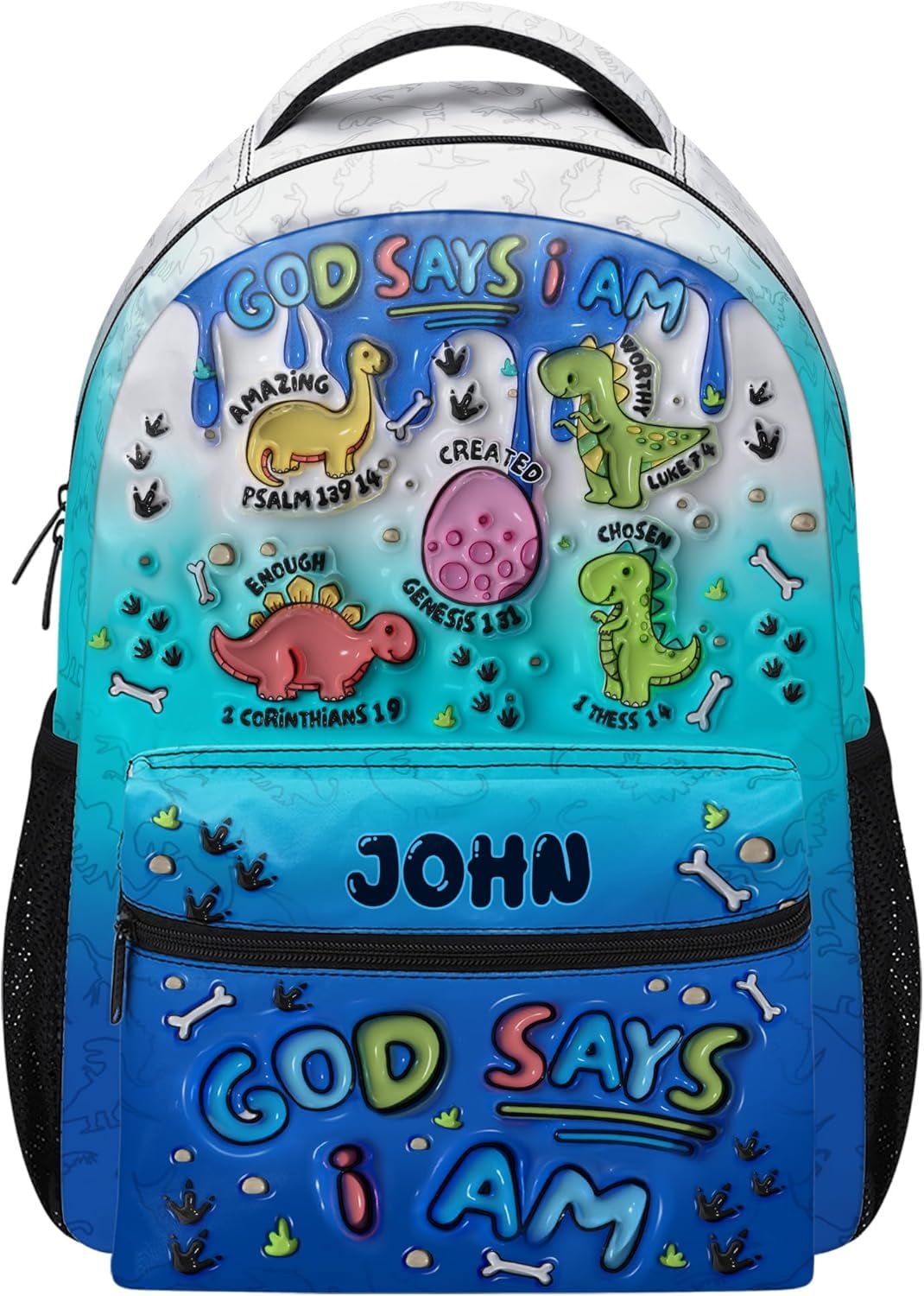 Personalized Backpack - Bible Armor Of God Backpack - Travel Backpack ...