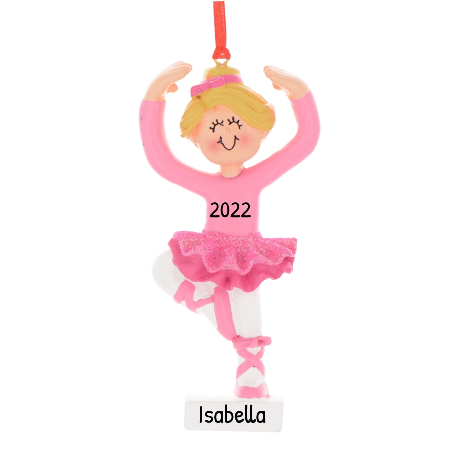 Personalized Ballerina Ornaments - Ballet Ornaments for Christmas Tree ...