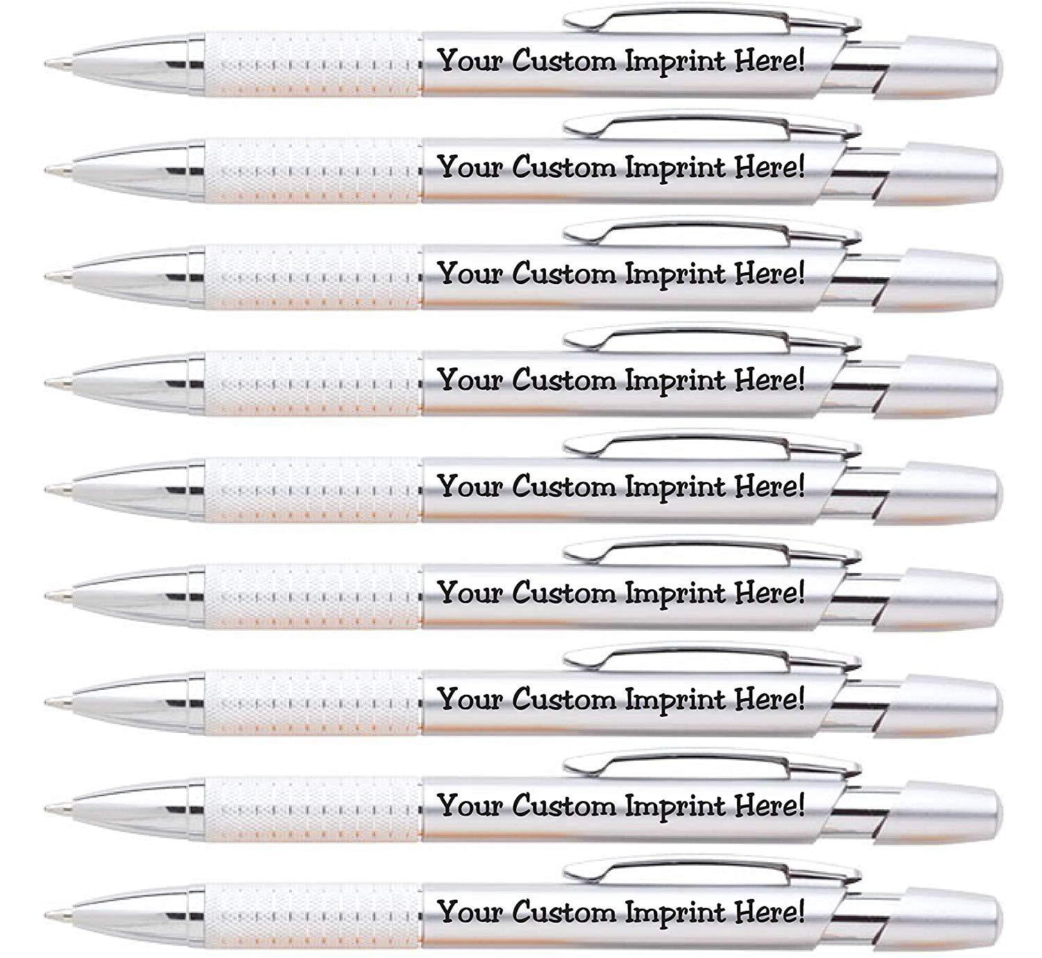 Personalized Ballpoint Pens Click action Custom Black writing ink - The ...
