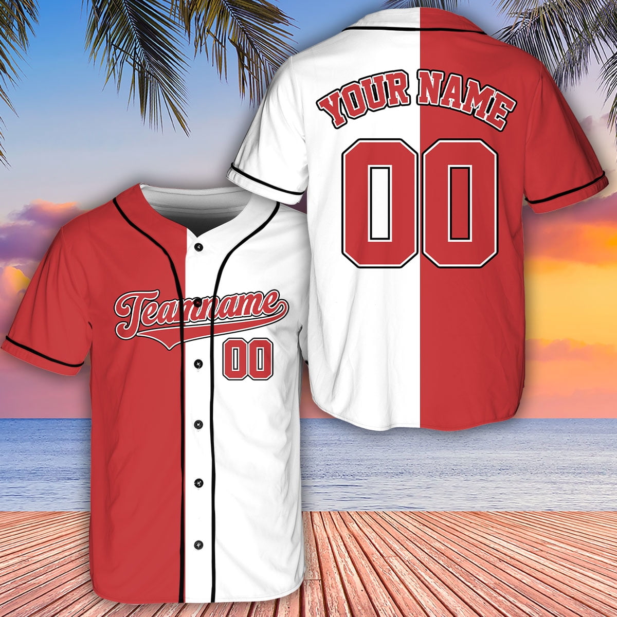 Personalized Baseball Jersey Shirt, Group Matching Jersey, Team Sport ...