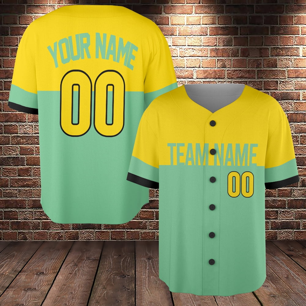 Personalized Baseball Jersey Shirt, Men Jersey Matching Team, Custom ...