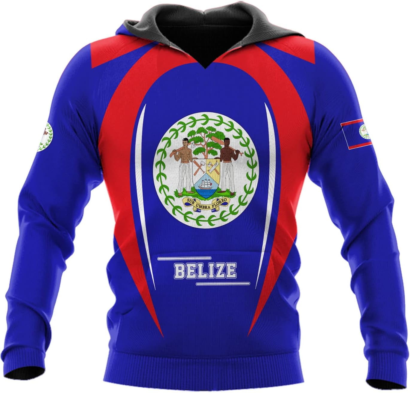 Personalized Belize Shirt for Men and Women, Coat of Arms of Belize ...