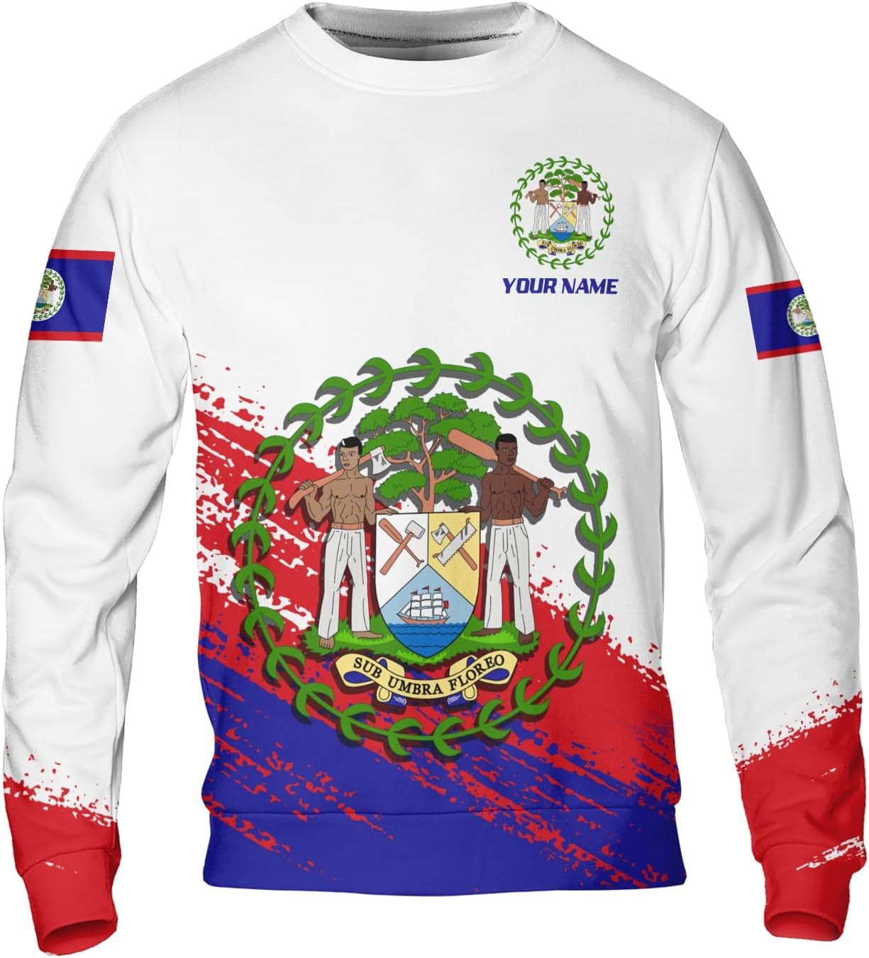 Personalized Belize Shirt for Men and Women, Coat of Arms of Belize ...