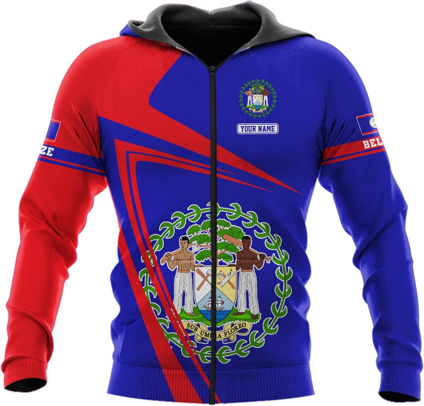 Personalized Belize Shirt for Men and Women, Coat of Arms of Belize ...