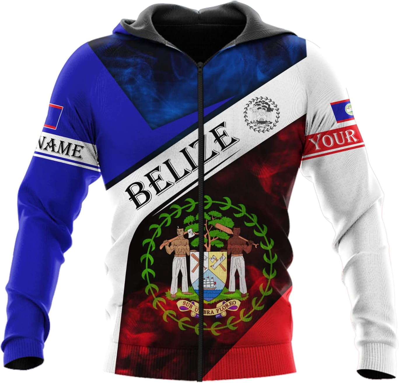 Personalized Belize Shirt for Men and Women, Coat of Arms of Belize ...