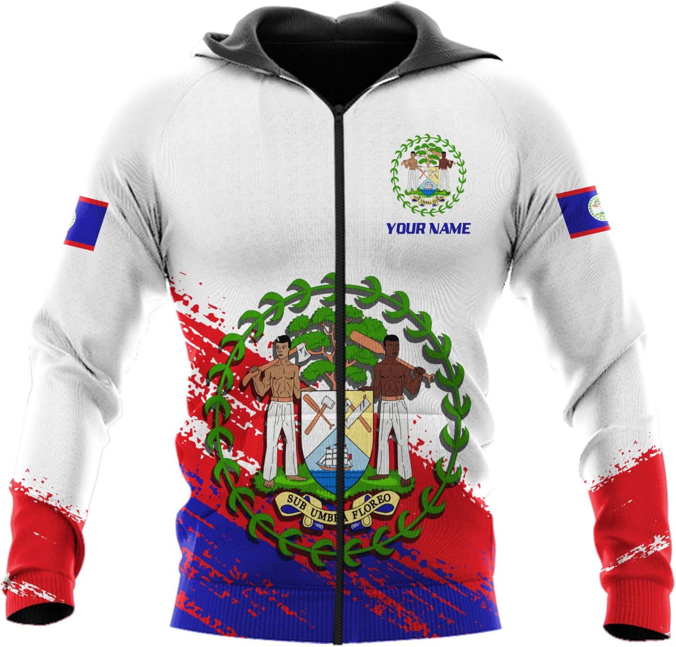 Personalized Belize Shirt for Men and Women, Coat of Arms of Belize ...
