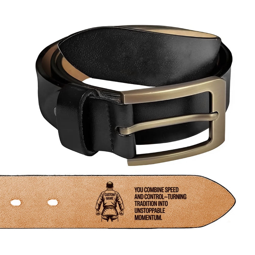 Personalized Belt for Sambo Practitioner, Engraved Gift for Men Who ...