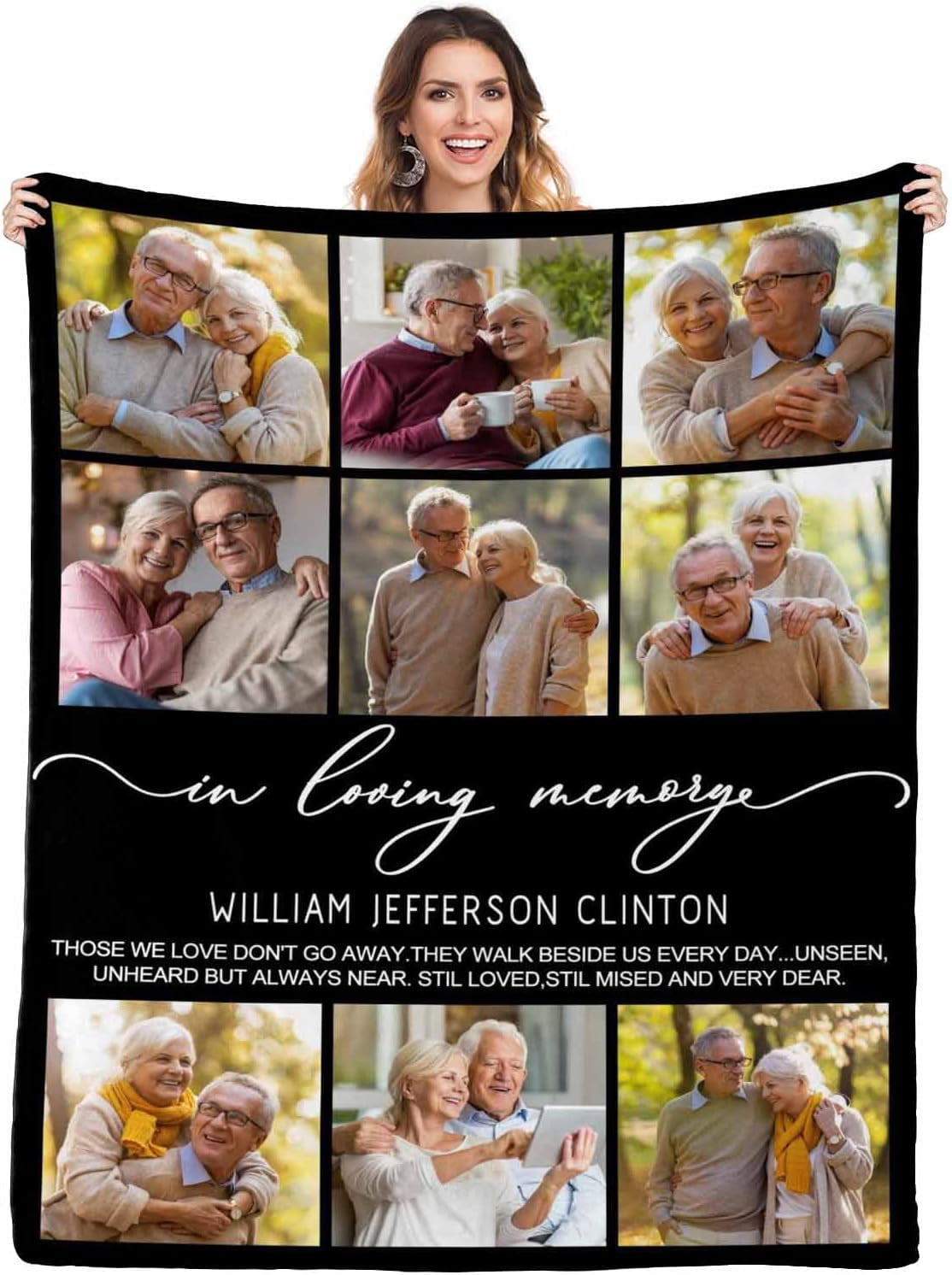 Personalized Bereavement Blanket Keeping Their Memory Alive, Forever in ...