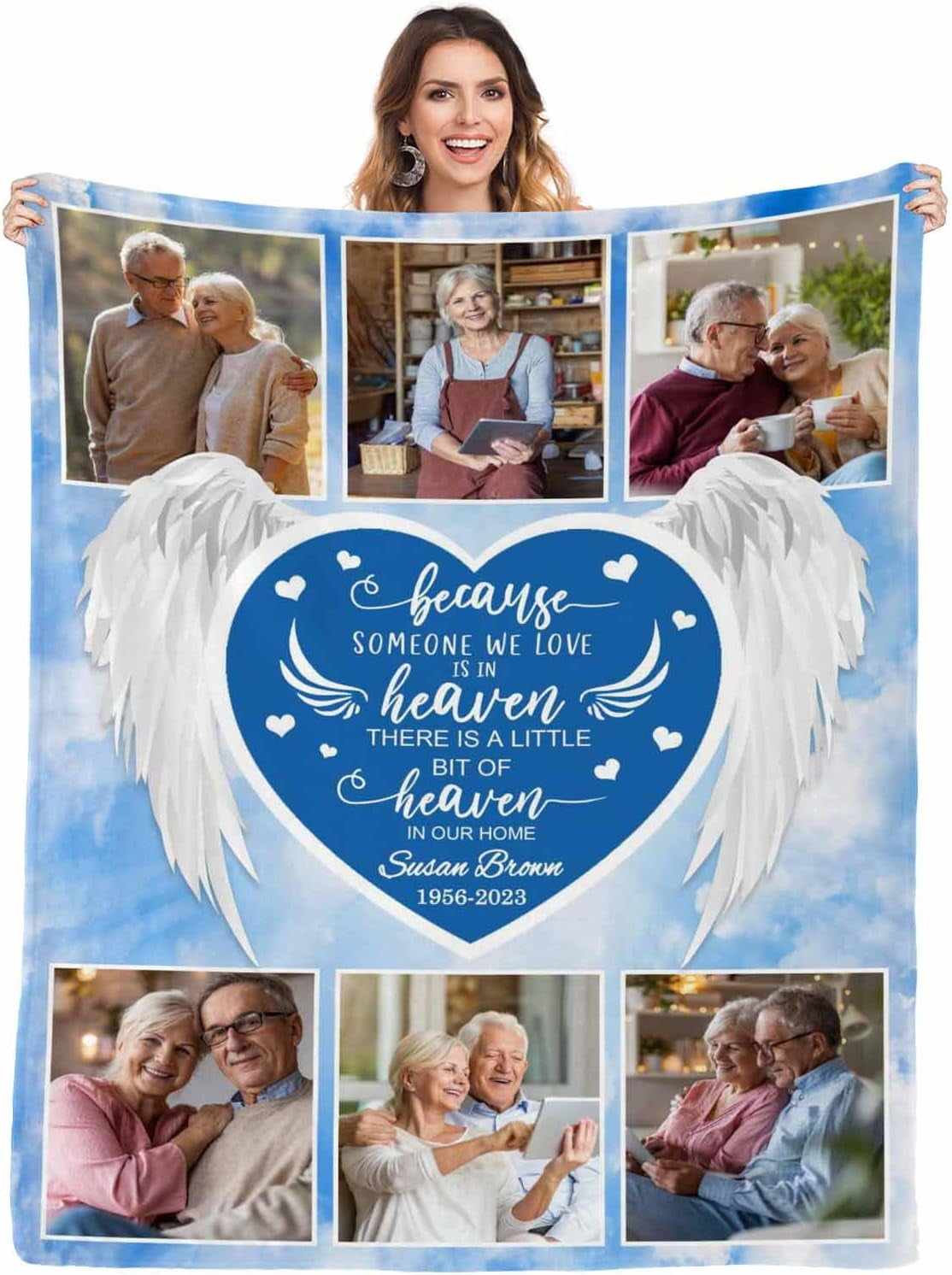 Personalized Bereavement Blanket Keeping Their Memory Alive, Forever in ...