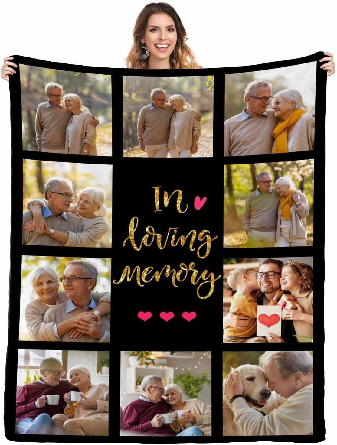 Personalized Bereavement Blanket Keeping Their Memory Alive, Forever in ...