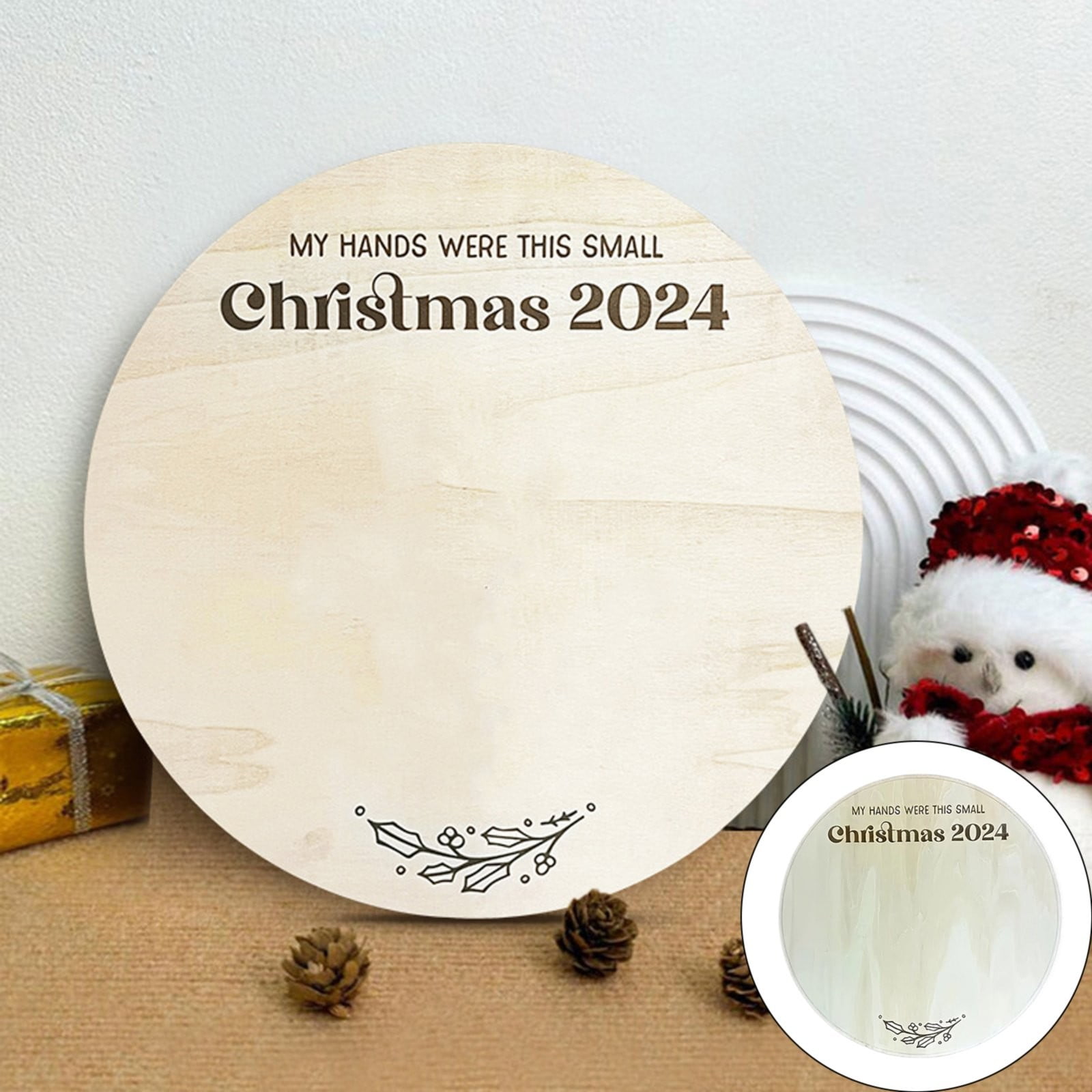 Personalized Best Baby Handprint Baby Anniversary DIY Child Handprint ...