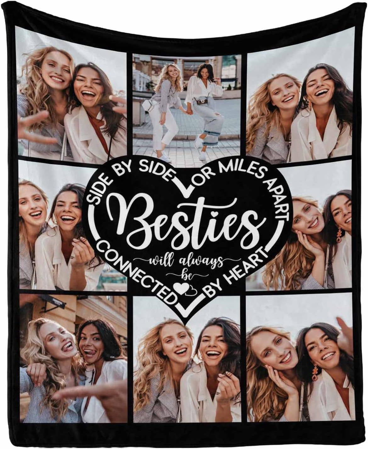 Personalized Best Friends Birthday for Women, Friendship Blanket and ...
