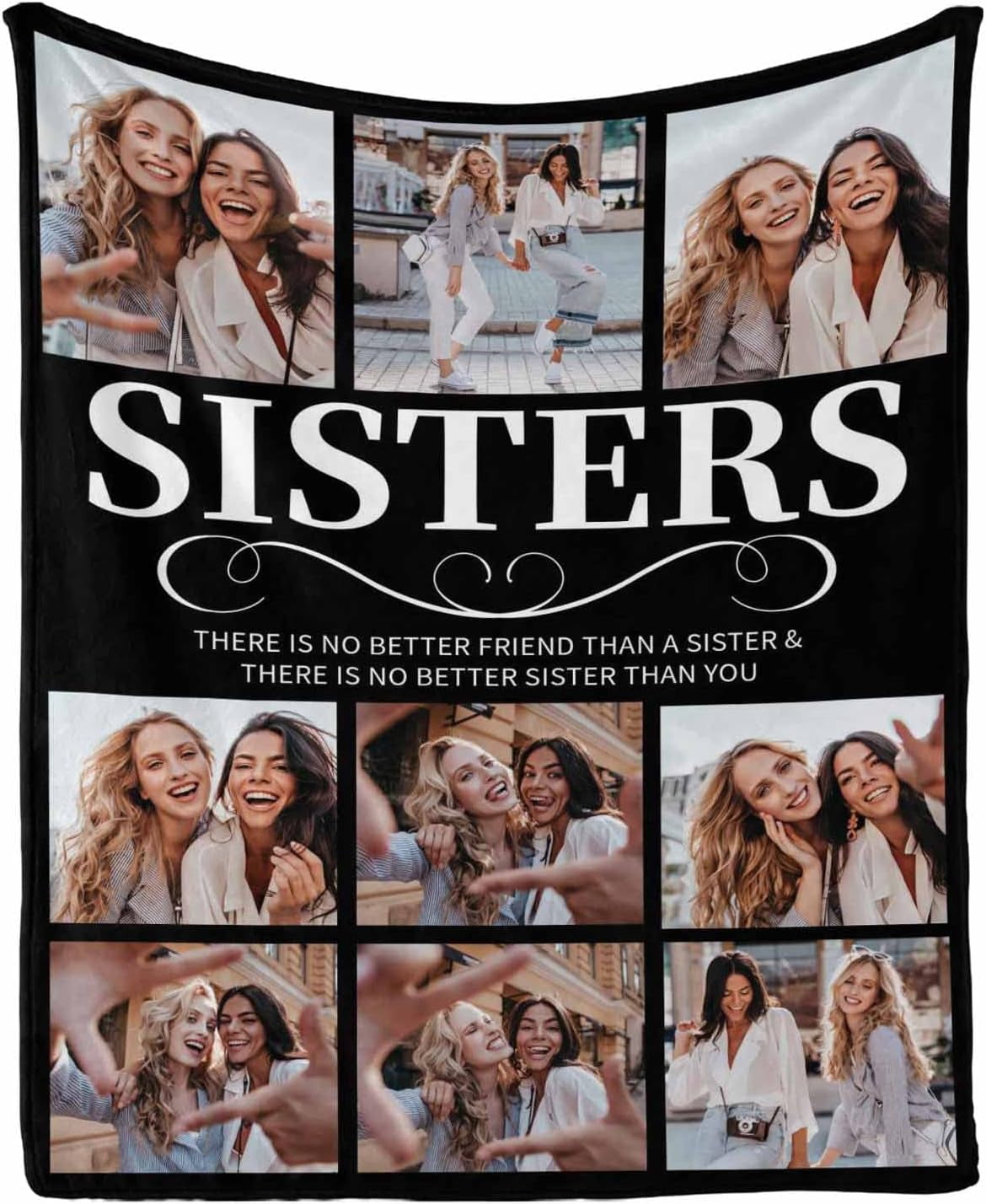Personalized Best Friends Birthday for Women, Friendship Blanket and ...