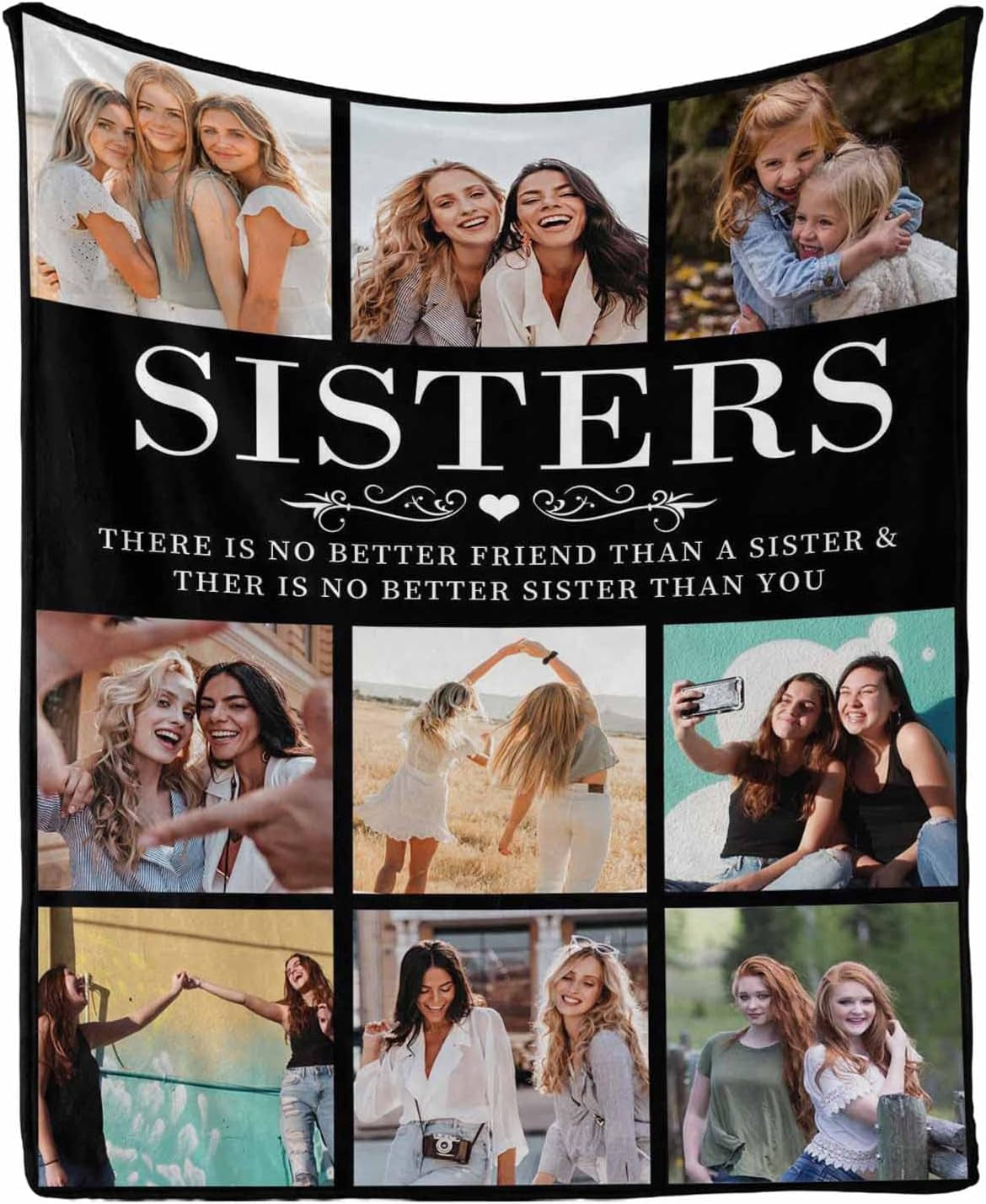 Personalized Best Friends Birthday for Women, Friendship Blanket and ...